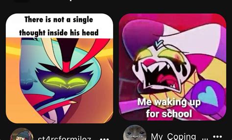 No Thoughts In Bros Head 🤔🤔🤔 Fizzarolli Quotes Asmodeus Helluva Boss