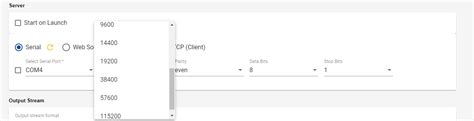 Baud Rate For Serial Port Is Not Customizable · Issue 41 · Panaajnmeasimulator · Github