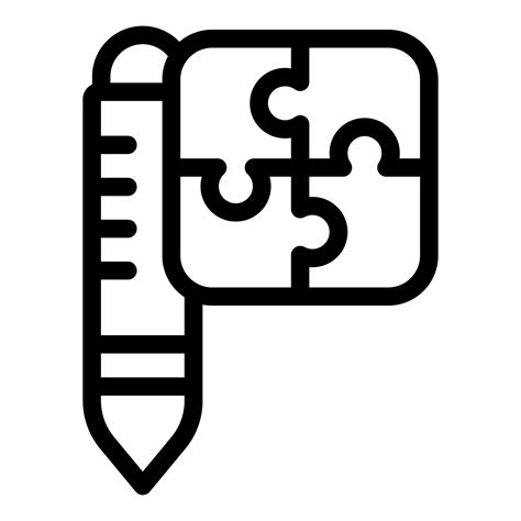 Pencil Drawing Puzzle Pieces Representing Problem Solving And Solution Finding 47049636 Vector