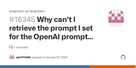 Why Cant I Retrieve The Prompt I Set For The Openai Prompt Engine