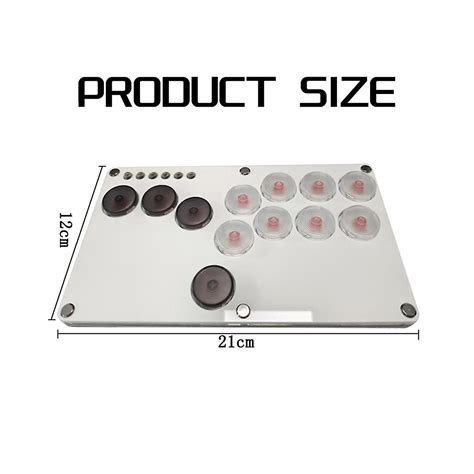 12key Joystick Keyboard Arcade Stick Controller For Switchpc Arcade