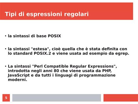 Espressioni Regolari Da 0 A Esperti Ppt