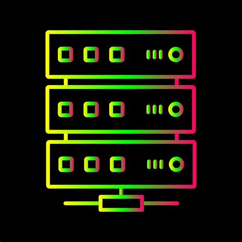 Server Vector Icon 20228699 Vector Art At Vecteezy