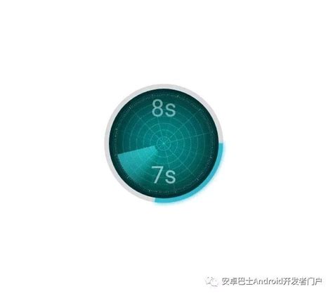 android利用属性动画自定义倒计时控件 示例