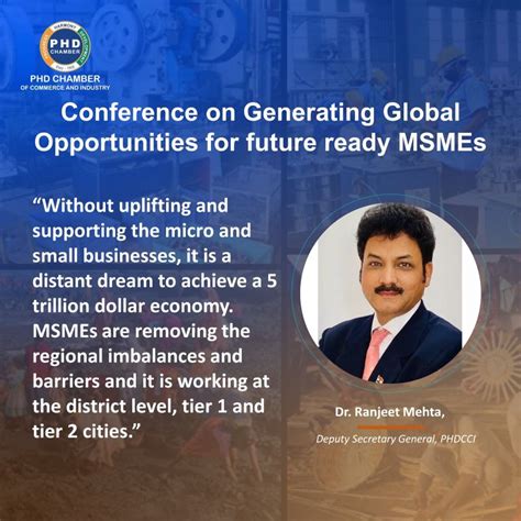 Phd Chamber Of Commerce And Industry On Linkedin Phdcci Msme Msmeday