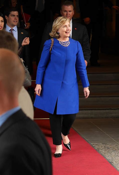 Hillary Clintons Style Popsugar Fashion