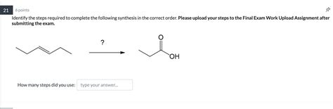 Identify The Steps Required T Complete The Following Synthesis
