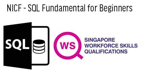 Wsq Sql Fundamental For Beginners Master Database Management Tertiary Courses Singapore