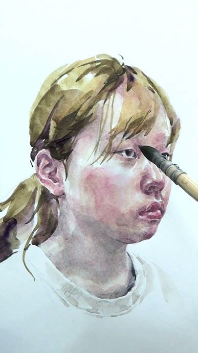 여자 얼굴 그리기 🙍 Youtube