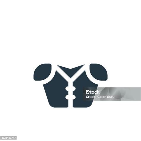 어깨 패드 아이콘 웹 사이트 디자인 및 모바일 앱 개발 인쇄를위한 글리프 숄더 패드 아이콘 흰색 배경에 고립 된 채워진 미식 축구 컬렉션에서 어깨 패드 아이콘