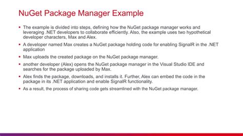 Nuget Packages Presentation Dot Netpptx