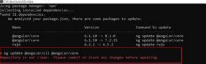 Resolved Repository Is Not Clean Please Commit Or Stash TheCodeBuzz