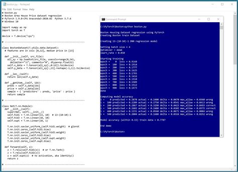 Boston Housing Dataset Regression Using Pytorch James D Mccaffrey