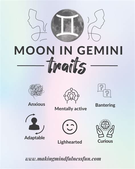 Moon In Gemini Making Mindfulness Fun