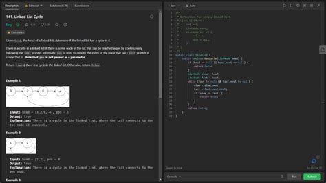 Kunal Sonawane On Linkedin Leetcode141 Day62 100daysofdsa Linkedlist