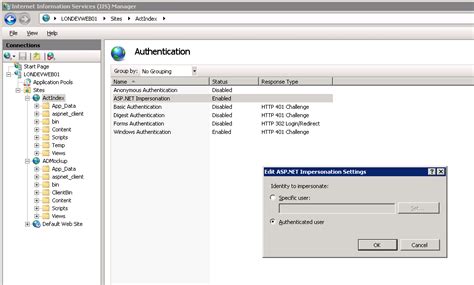 Setting Up Delegation Between Servers For Windows Authenticated Sites