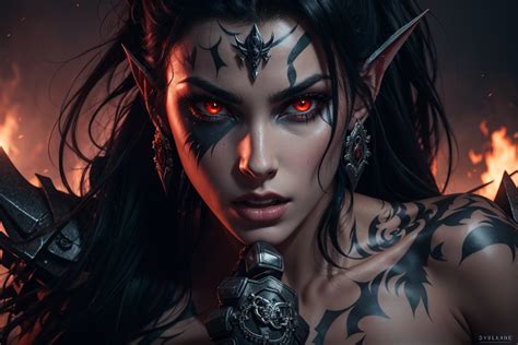 Dark Elf By Xpdemon On Deviantart