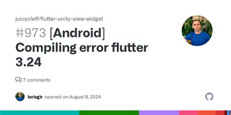 Android Compiling Error Flutter 324 · Issue 973 · Juicycleff