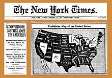 Prohibition In The United States Wikipedia