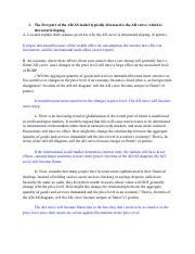 AP Macroeconomics Practice Pdf The First Part Of The AD AS