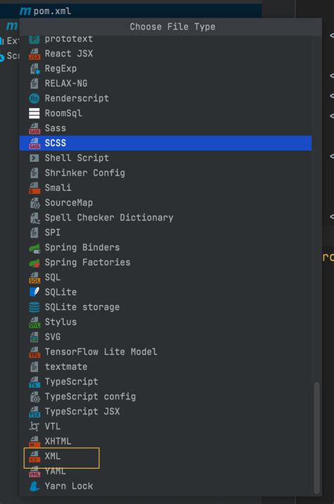 Idea中xml文件内输入标签没有提示，不能联想 Aihhuao 博客园