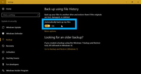 Backup Restore Files Using Windows File History GeeksforGeeks