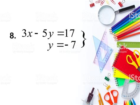Quiz Time Solving Systems Of Linear Equation By Subtitution Ppt