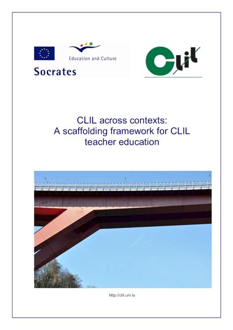 Pdf Clil Across Contexts A Scaffolding Framework For Semiotic