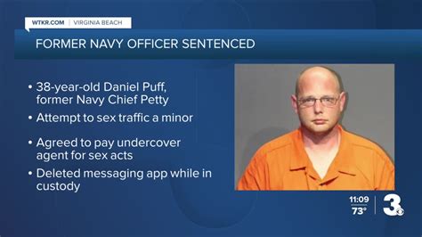 Fmr Navy Officer Gets Years In Prison For Attempted Sex Trafficking Of Minor