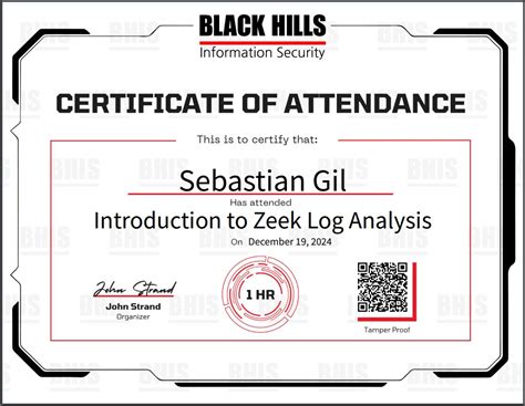 Introduction To Zeek Log Analysis From Black Hills Information Security Sebastian Gil