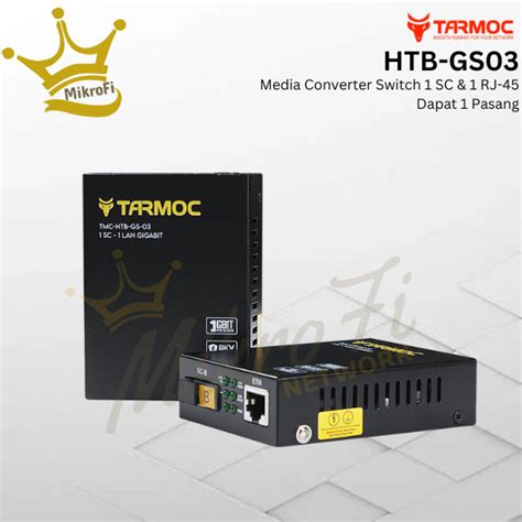 Jual Tarmoc Tmc Htb Gs 03 Netlink Gs03 1fo 1lan Gigabit Media Converter Shopee Indonesia