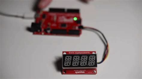 SparkFun Qwiic Alphanumeric Display Hookup Guide SparkFun Learn