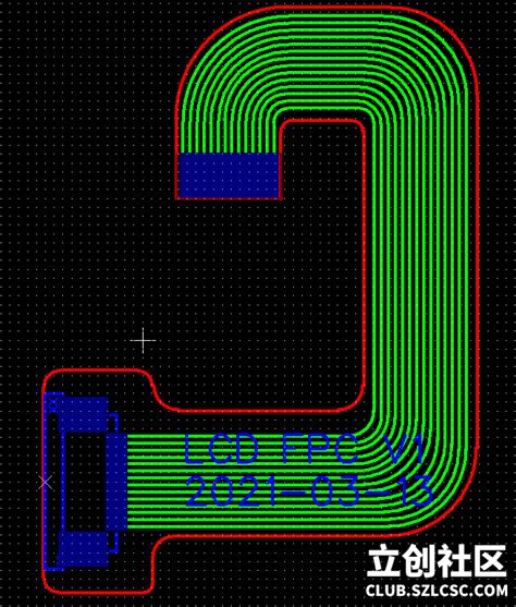 立创eda 专业版 导出pdf，弧形线变折线 立创社区