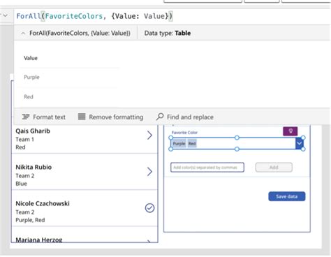 patching a multi selection fill in sharepoint choice field using a