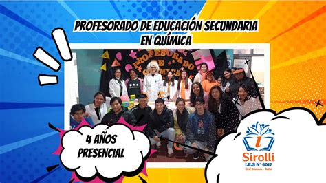 Profesorado De Educación Secundaria En Química Expofuturo