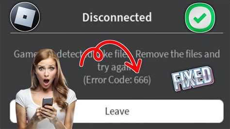 Comment Réparer Le Code Derreur 666 Sur Roblox 2025 Youtube
