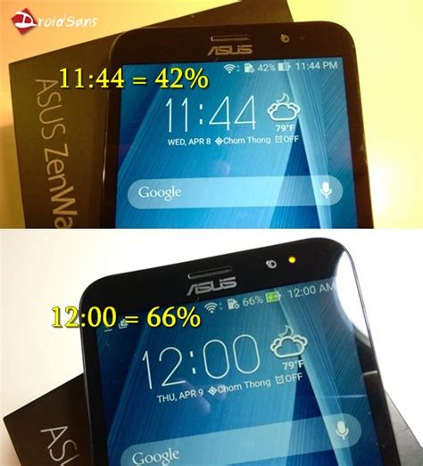 Unbox แกะกลอง ASUS Zenfone รนทอป RAM GB พรอมความจ GB DroidSans