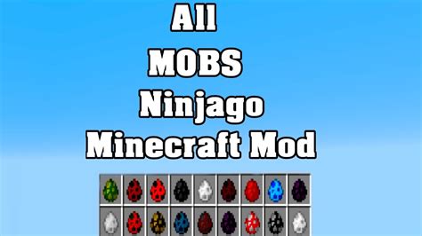 All Mobs Ninjago Minecraft Mod 😱 Ninja Worldjapanese World Forge