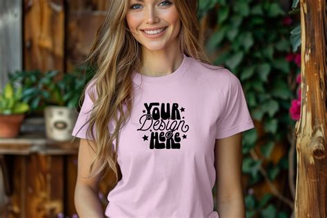 Gildan 64000 T Shirt Mockup Graphic By CraftArt Creative Fabrica