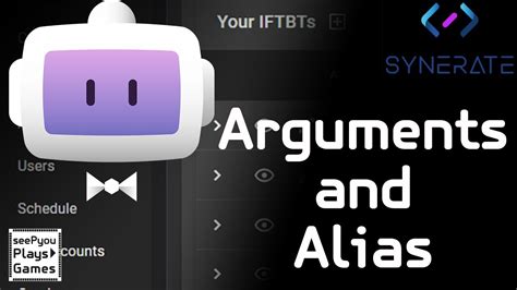 Intro To Arguments And Command Alias Learn Beepbot Youtube