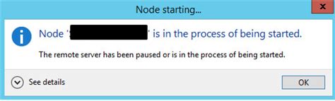 Failover Cluster In Paused State 1 Giant Nerd