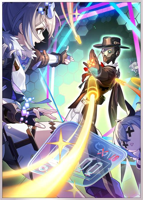 Silver Wolf And Screwllum Honkai And More Danbooru