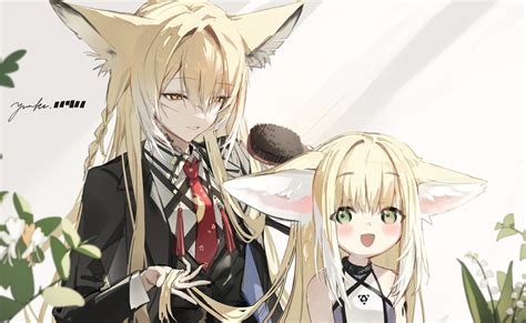 Yuuki UYU Vulpisfoglia Arknights Arknights Games Suzuran Arknights JoyReactor