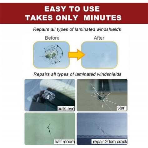 ᐉ Комплект за ремонт поправка и възстановяване на пукнати автостъкла и фарове — Тонекс 1