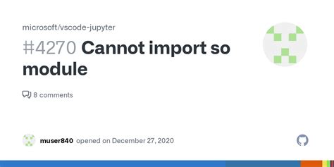 Cannot Import So Module Issue Microsoft Vscode Jupyter Github