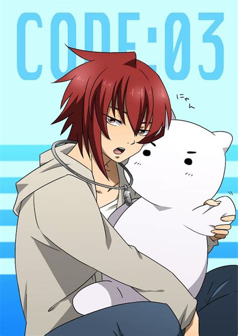 Yuuki Tenpouin and Nyanmaru from Code Breaker the Anime Персонажи аниме Парни из аниме Аниме