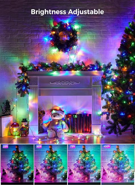 Luces Inteligentes Para árbol De Navidad Que Cambian De Color 165 Pies