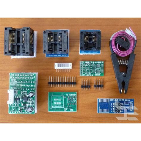 Universal USB Programmer RT809F With Adapters