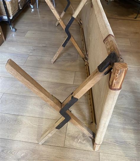 Branda Militare Da Campo Inglese Vintage Container16 Il Concept