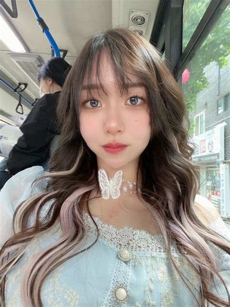 평택 미용실 헤어봄 유니콘 포인트 붙임머리로 여신 됐숑 네이버 블로그